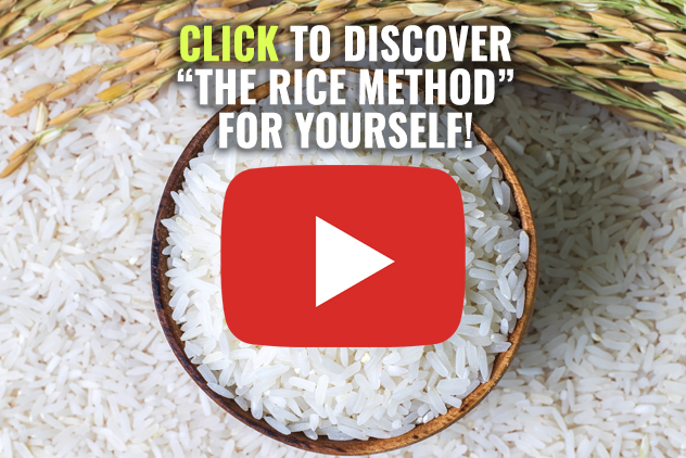 I went from 215 to 131 at 57 with secret Rice Method!